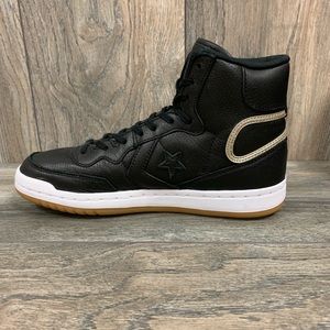 Converse | Shoes | Converse Fastbreak Metallic Leather High Top | Poshmark